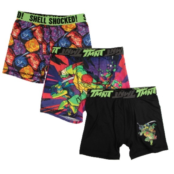 Nickelodeon | Bottoms | Teenage Mutant Ninja Turtles Boys Boxer Brief ...